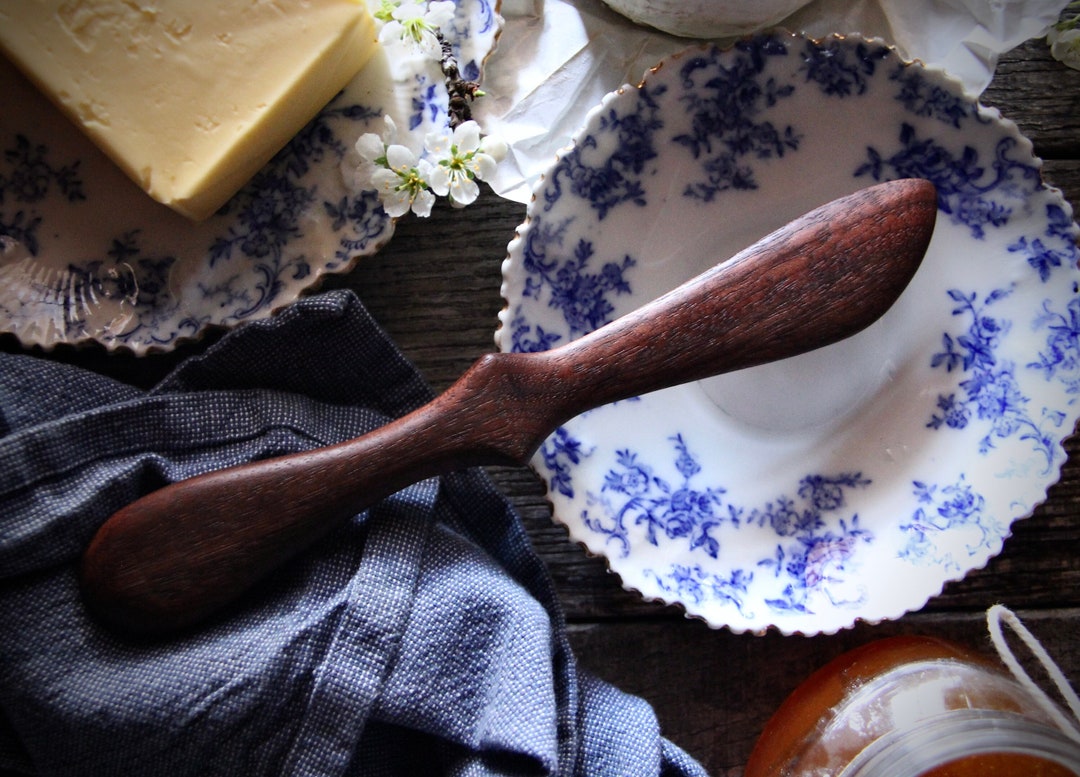 Fancy Spreader Knife, Handmade Wooden Knife, All Natural Wood, Custom ...