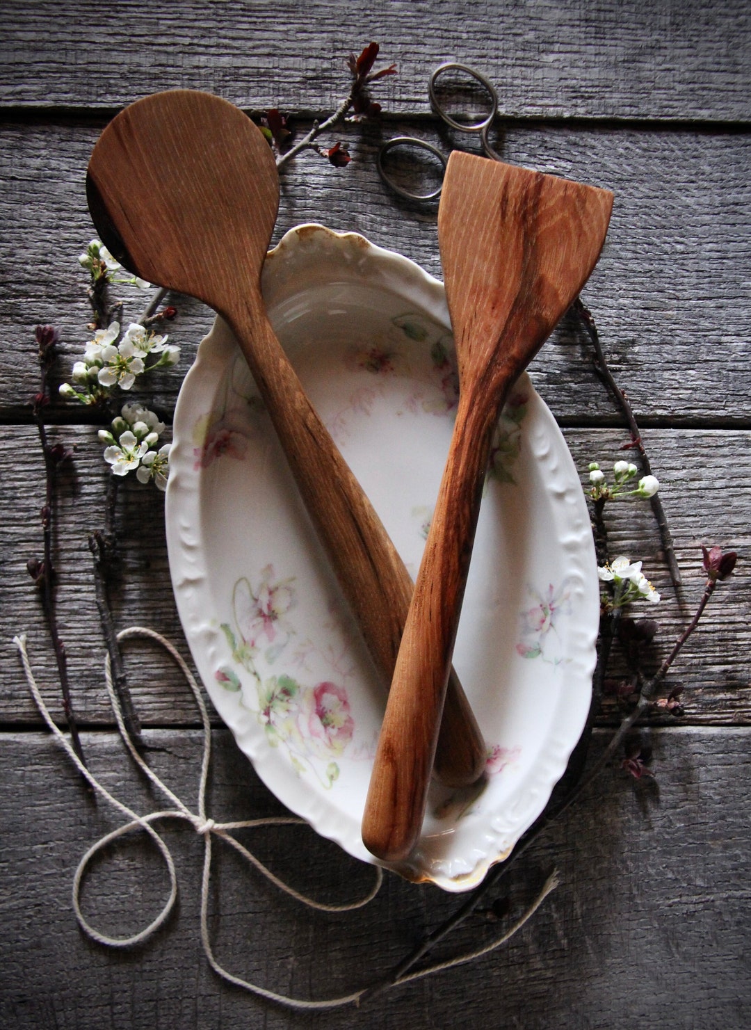 Spatula Set, Handmade Wooden Spatulas, All Natural, Handcrafted ...