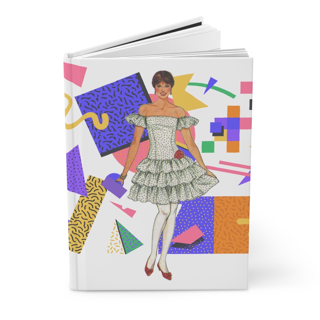 Retro 1980s Design Journal: Dream Diary, Affirmation Notebook - Etsy