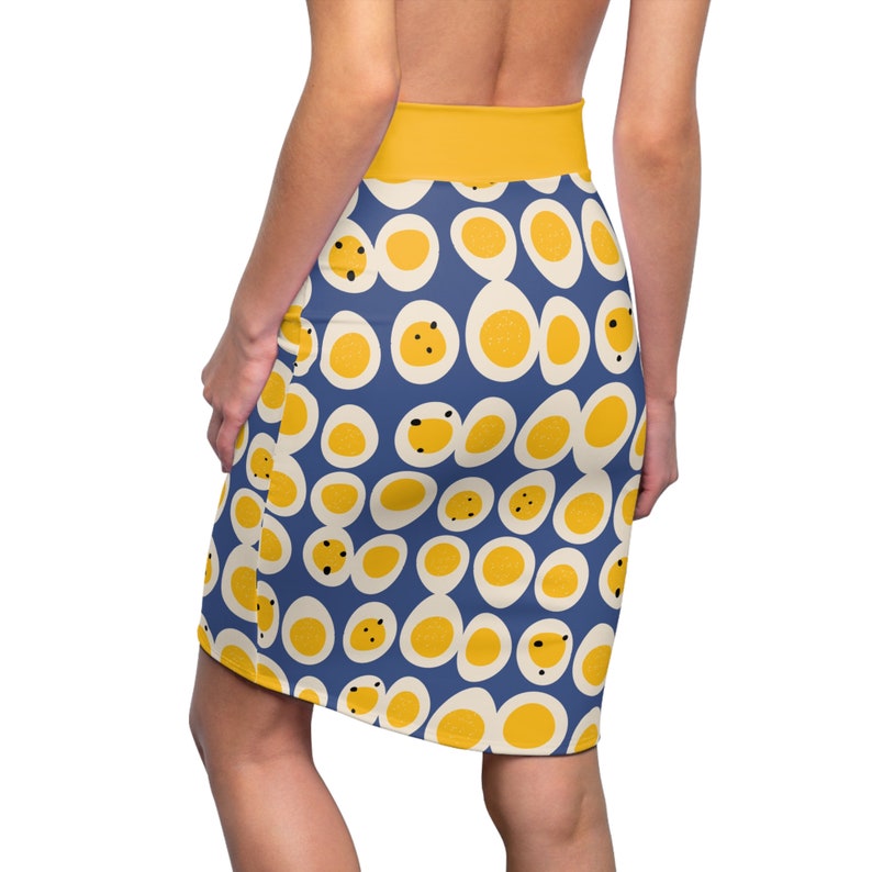 Cute Body Hugging Fitted Pencil Skirt Colorful Design for Office or ...