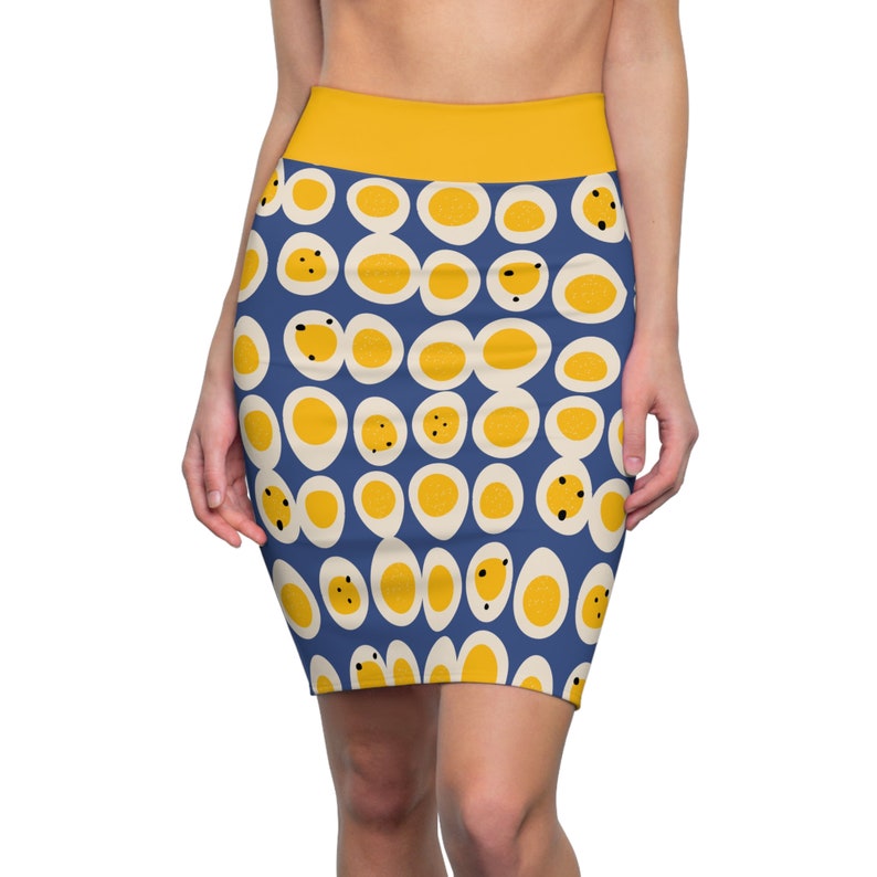 Cute Body Hugging Fitted Pencil Skirt Colorful Design for Office or ...