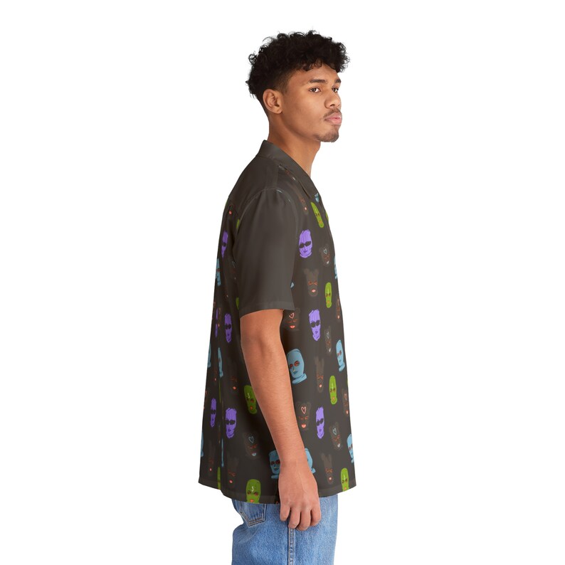 Men's Streetwear Shirt Gen Z Trendsetting Fashion Casual Dress Shirt ...