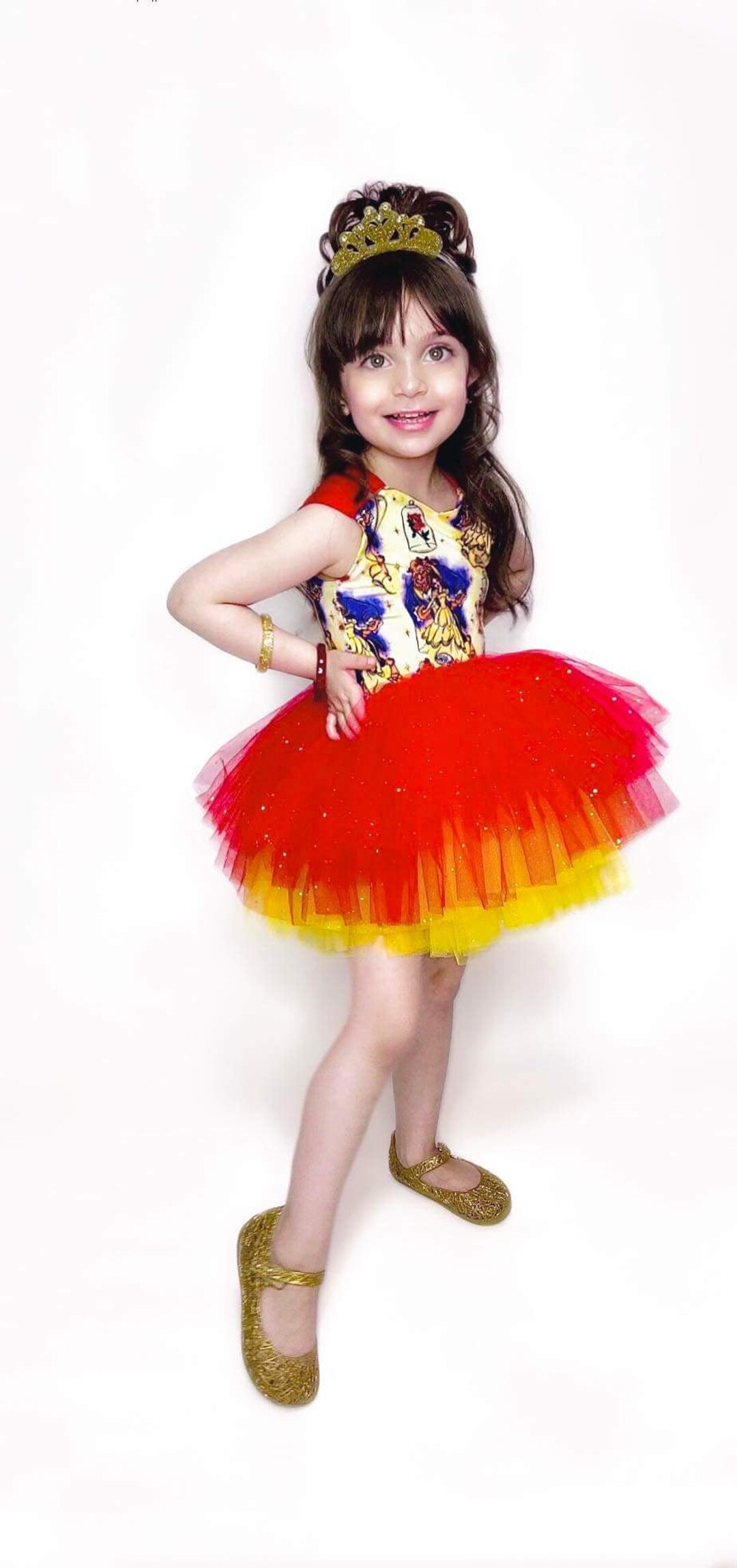 Beauty Hand Drawn Tutu Leotard - Etsy