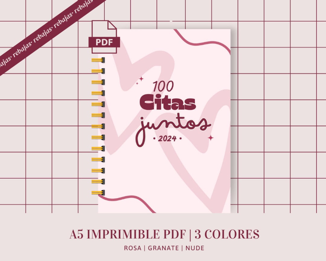 100 Citas Juntos PDF - Etsy España
