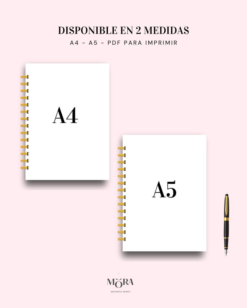 Gratitude Journal in Spanish DIARY FORMAT | PDF 4 Versions | 4 Covers ...