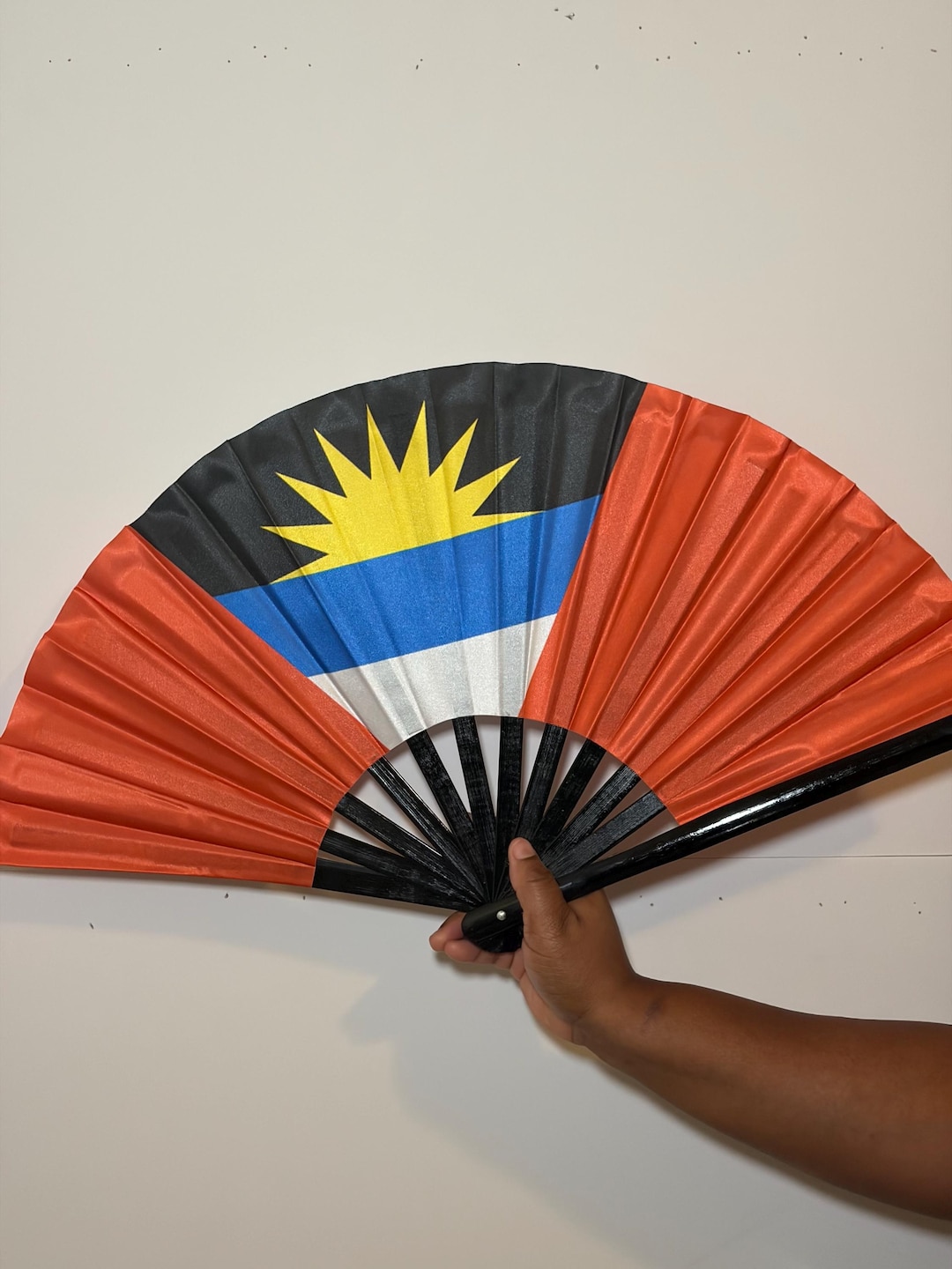 Caribbean Clack Fan | Bamboo Hand Fan | Mas Crew Festival Accessory ...