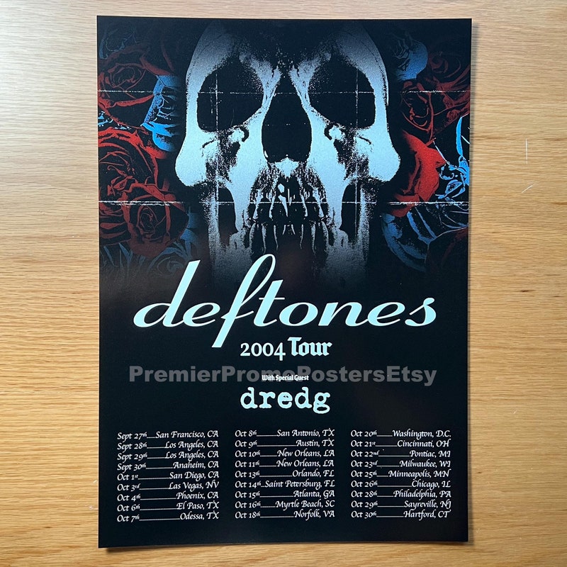 Deftones Poster - Etsy