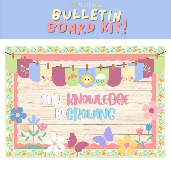 Spring Bulletin - Etsy