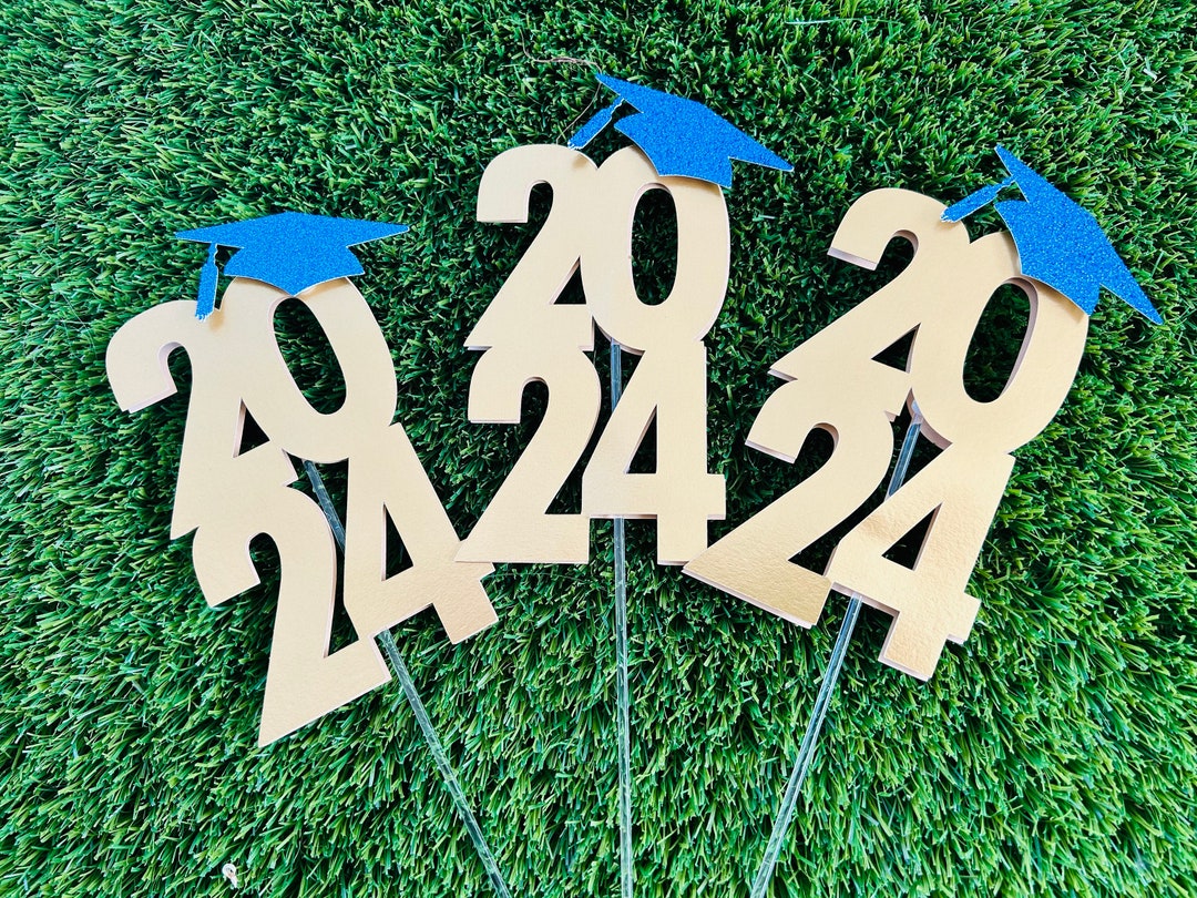 Graduation Party Decorations 2024, Graduation Centerpiece Sticks, Grad ...