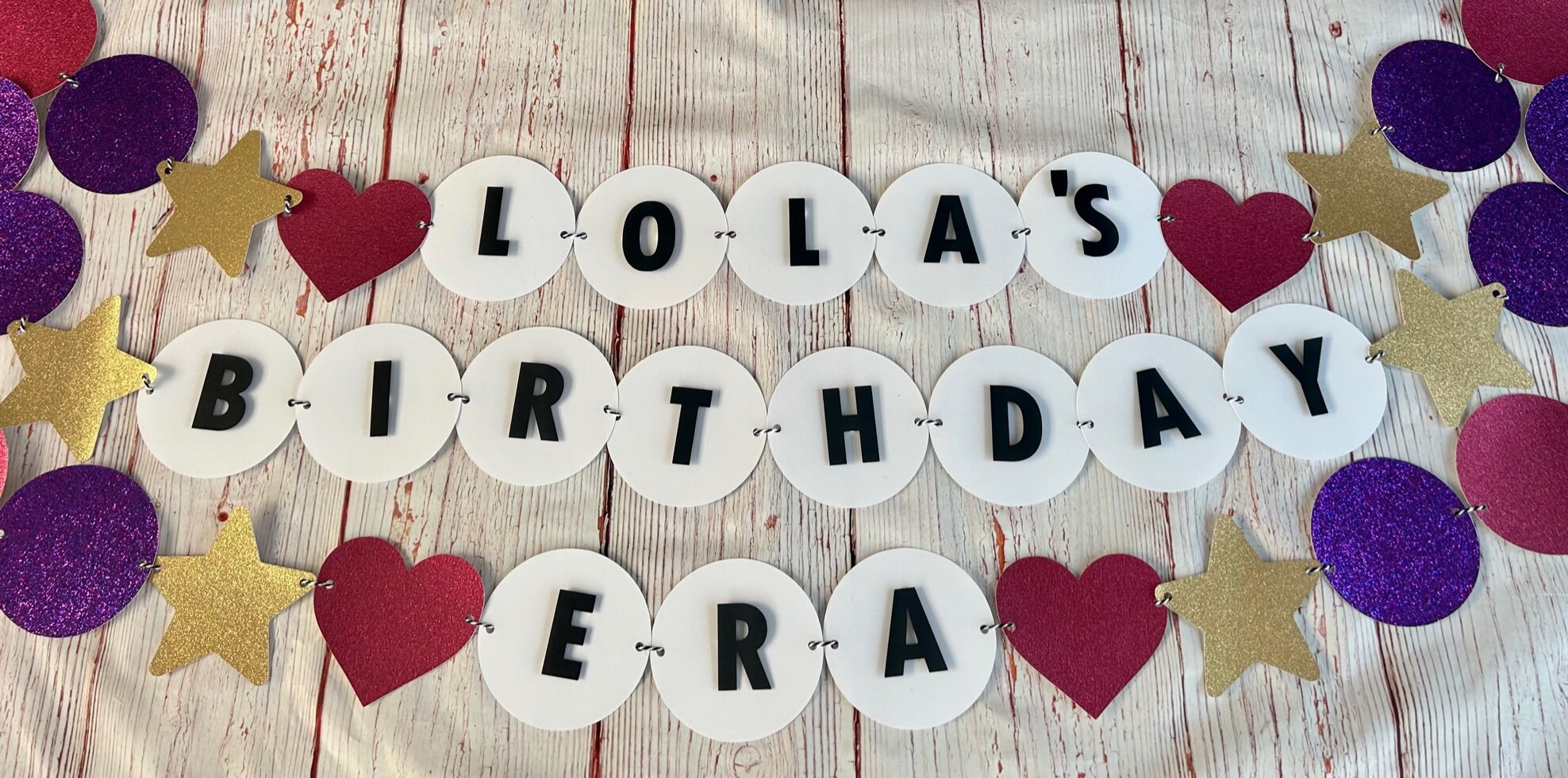 Friendship Bracelet Birthday Banner, Taylor Swift Friendship Bracelet ...