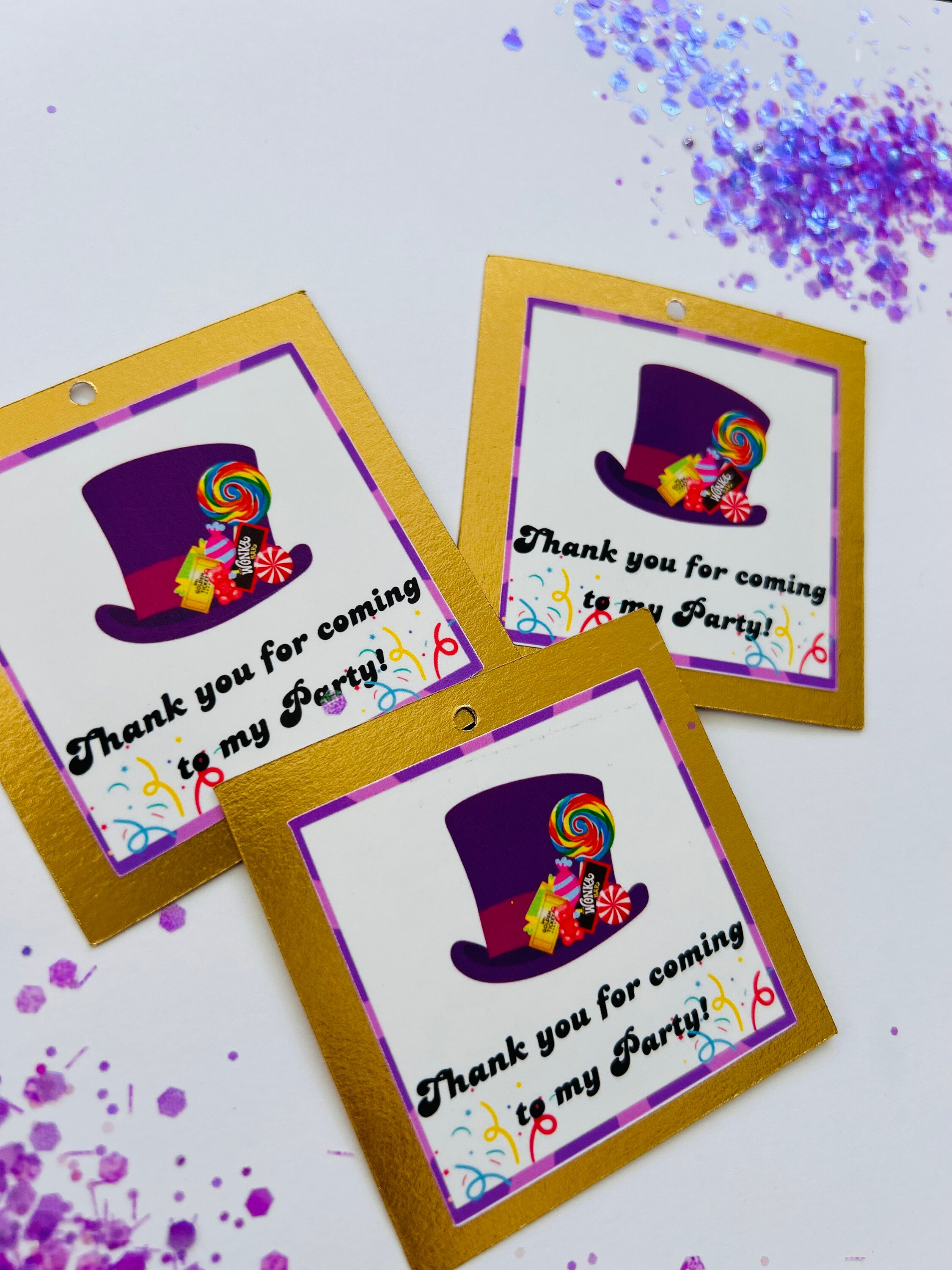 Willy Wonka Tags, Willy Wonka Favor Tags, Willy Wonka Party Decor - Etsy