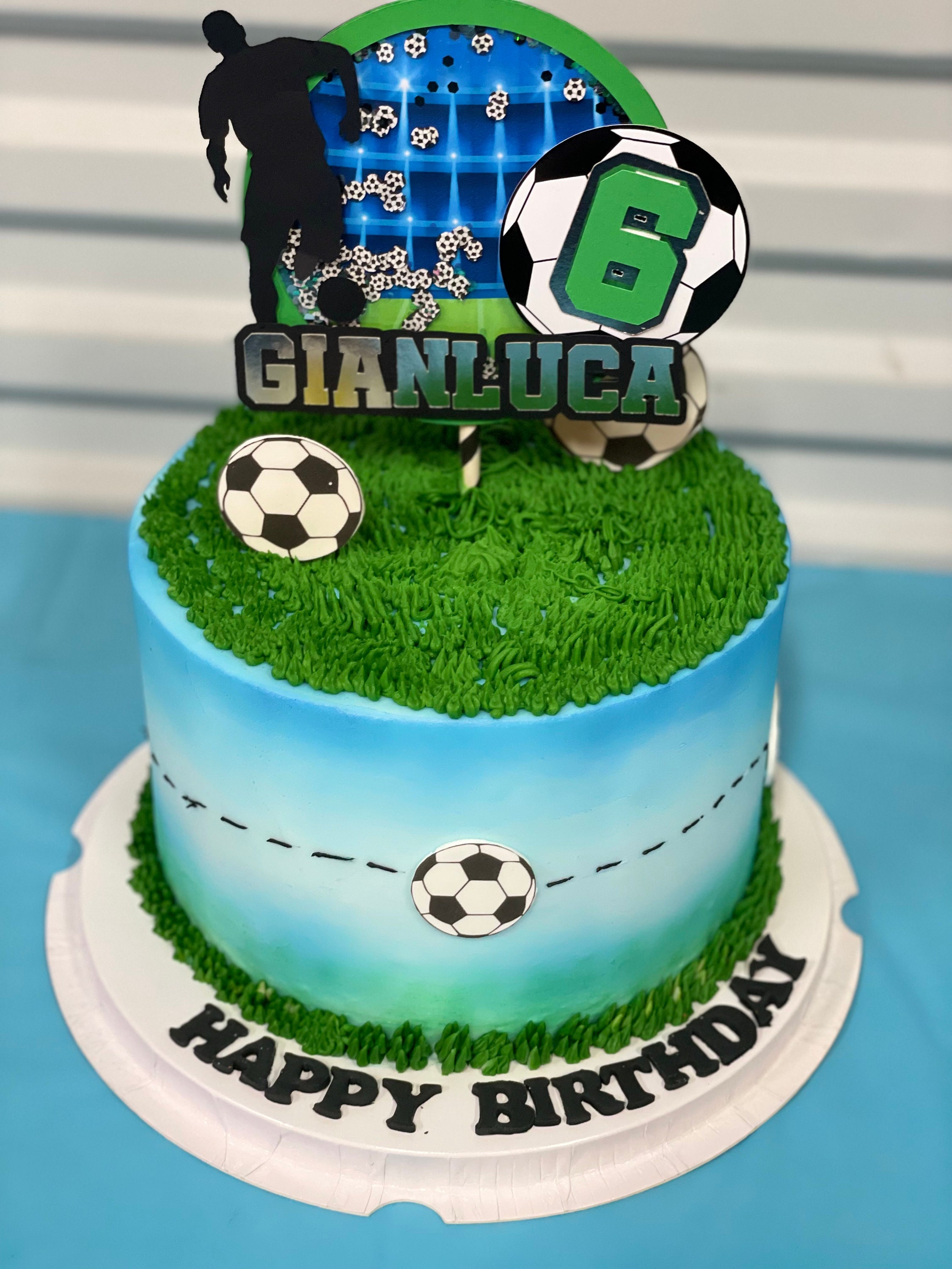 Soccer Cake Topper, Soccer Shaker Topper, Soccer Topper, Soccer Party ...