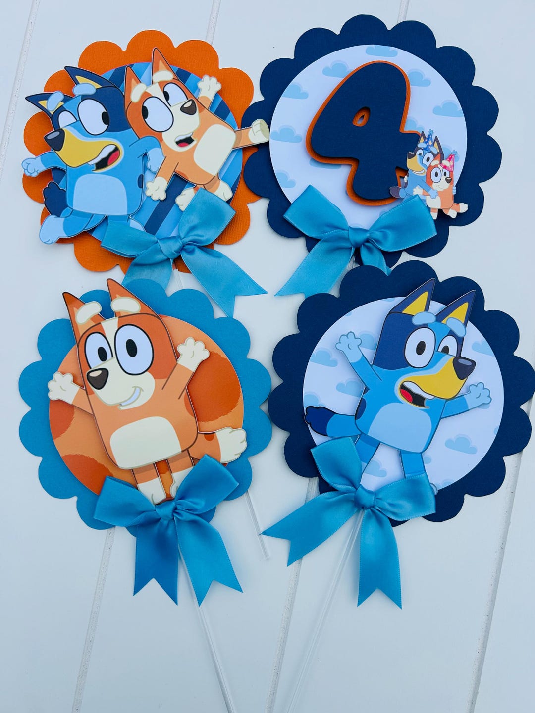 Bluey Centerpiece Sticks, Bluey Centerpiece, Bluey Party Decor - Etsy