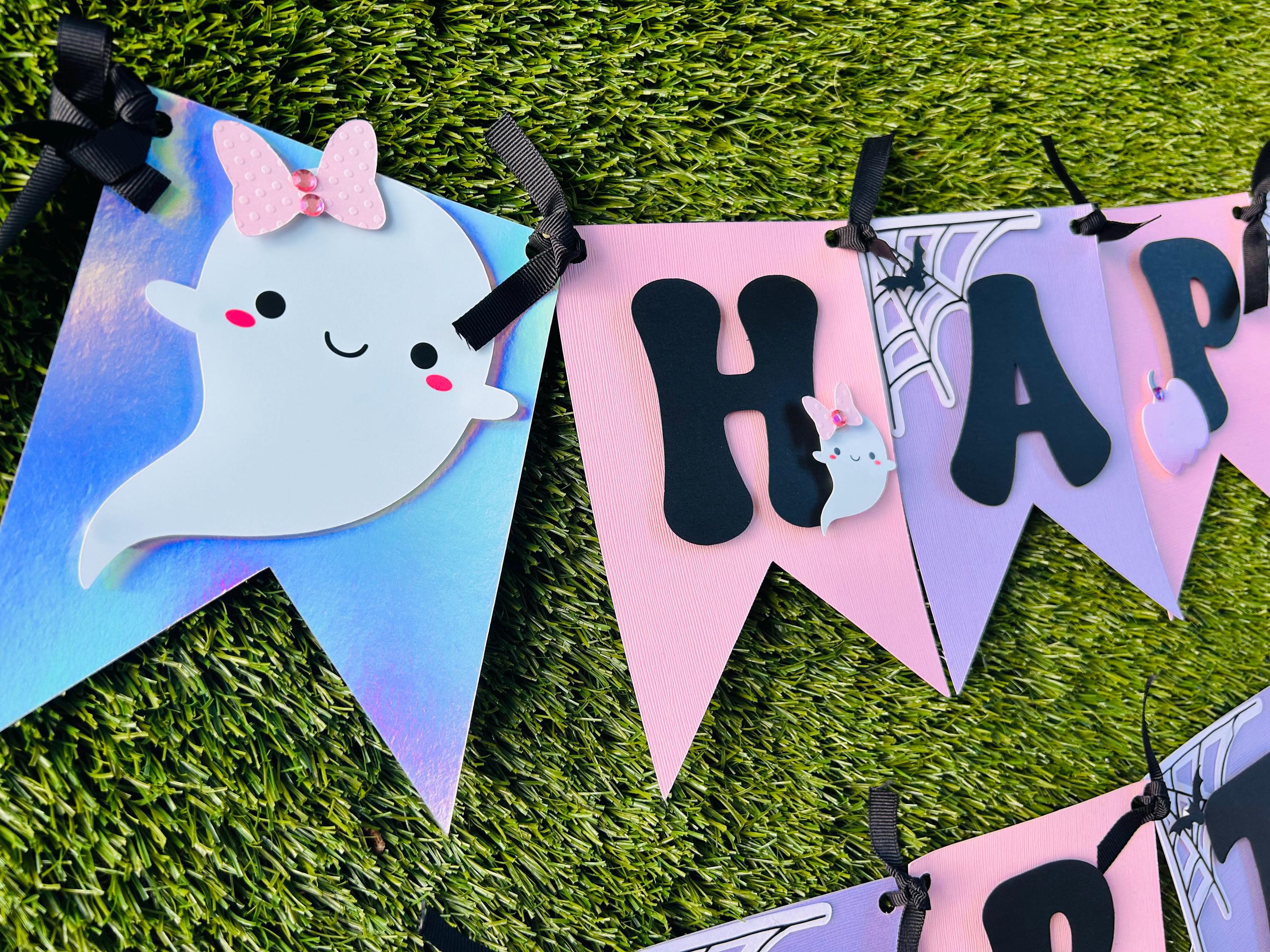 Spooky Girl Banner, Halloween Birthday Banner, Spooky One Banner ...