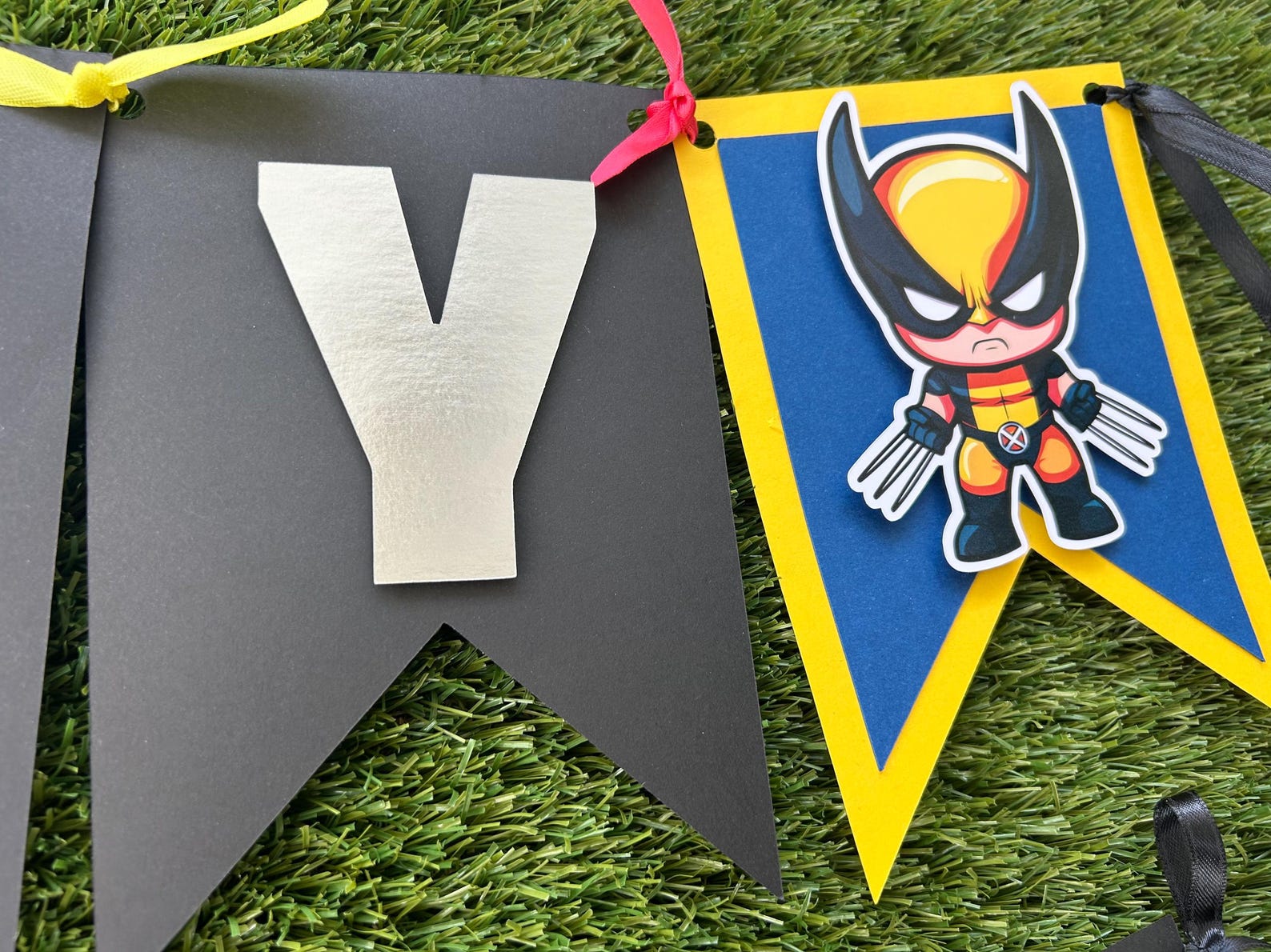 Deadpool Birthday Banner, Deadpool Banner, Wolverine Birthday Banner ...