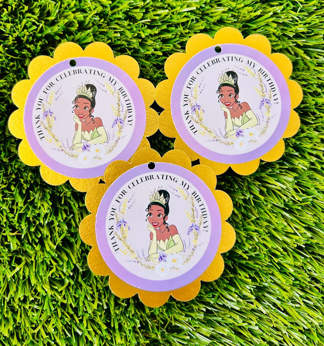 Tiana Tags, Tiana Gift Tags, Tiana Favor Tags, 12 Tags - Etsy