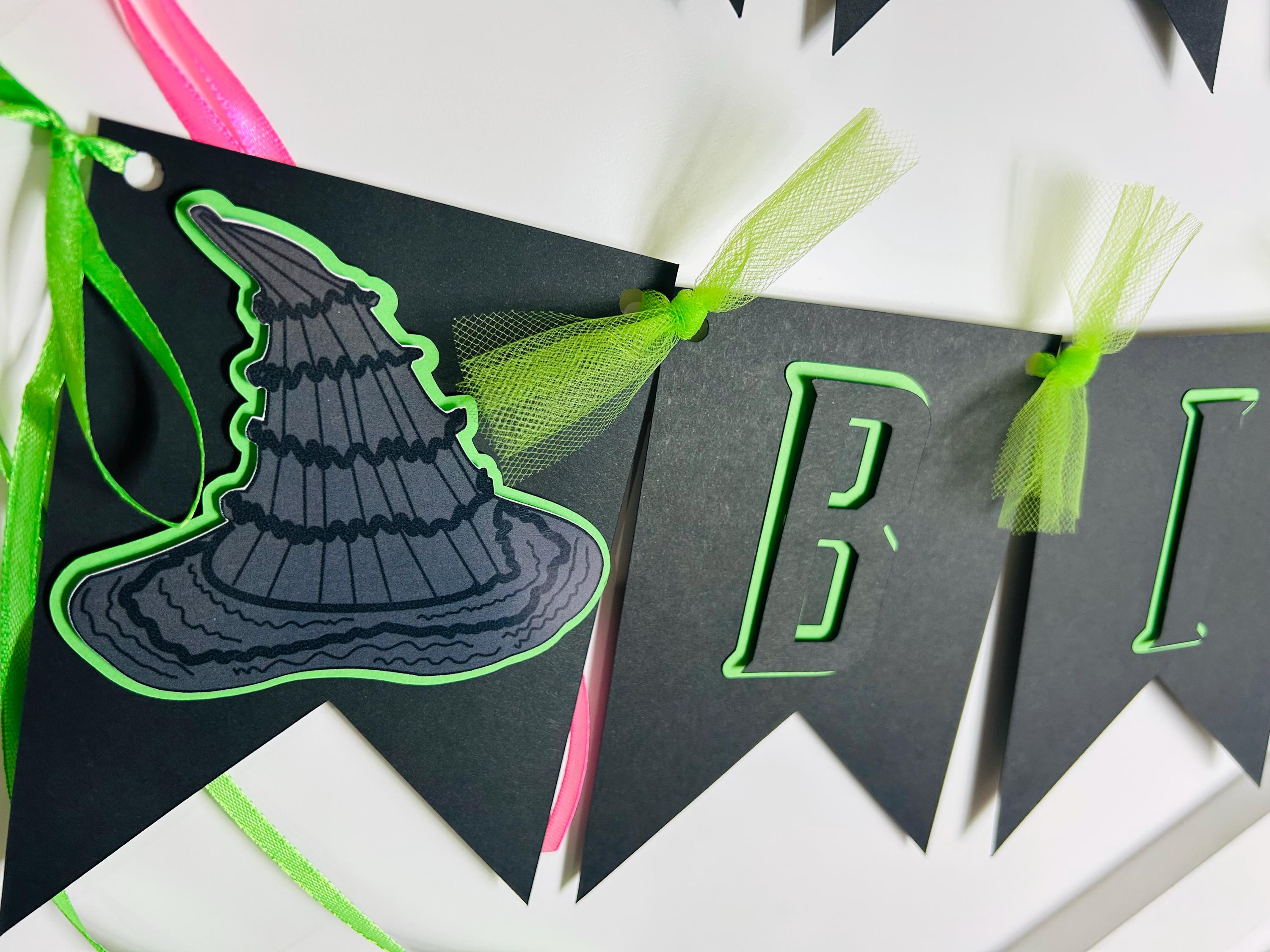 Wicked Birthday Banner, Wicked Banner, Wicked Theme Banner - Etsy