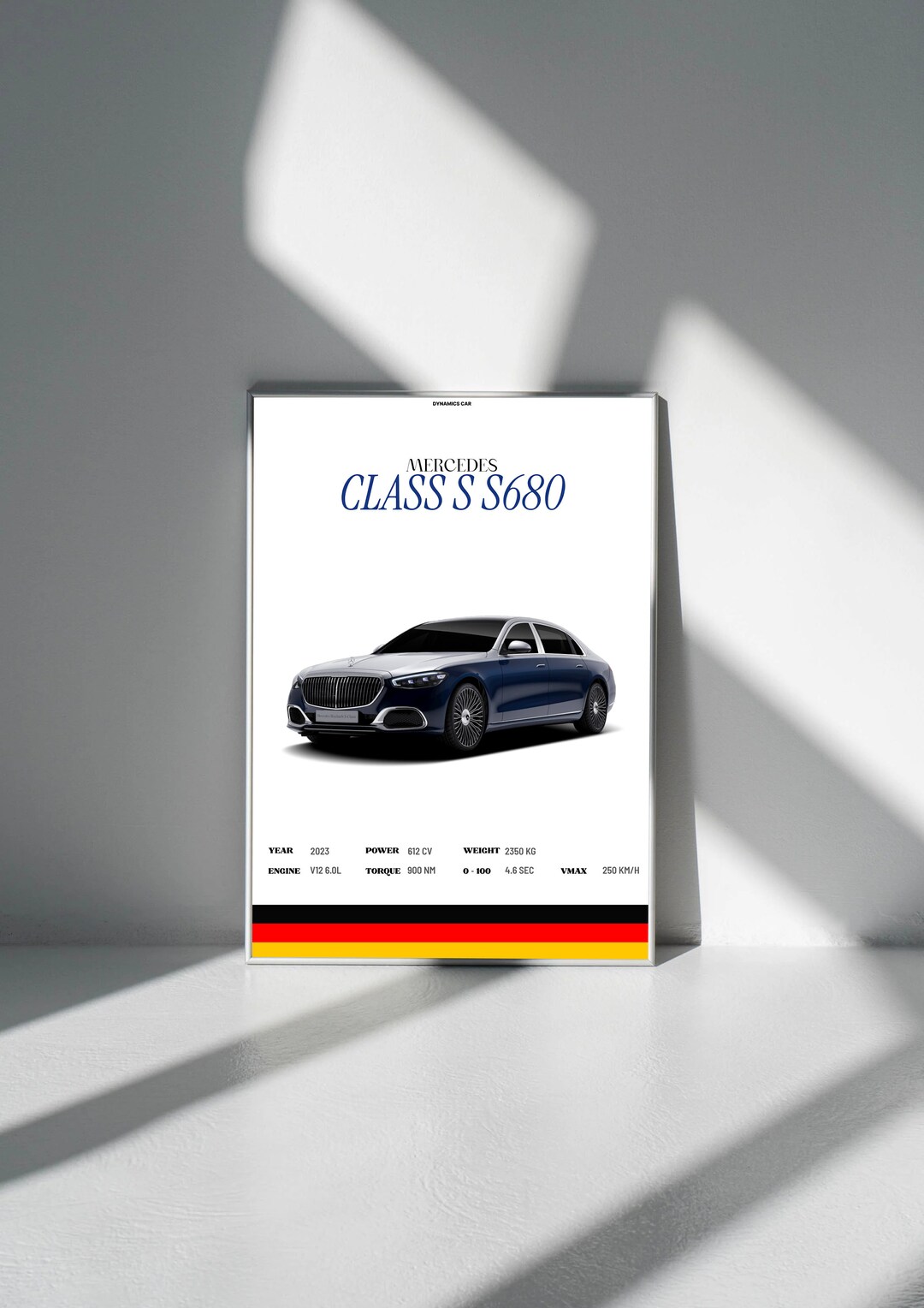 Poster Mercedes-benz Maybach Class S S680 - Etsy
