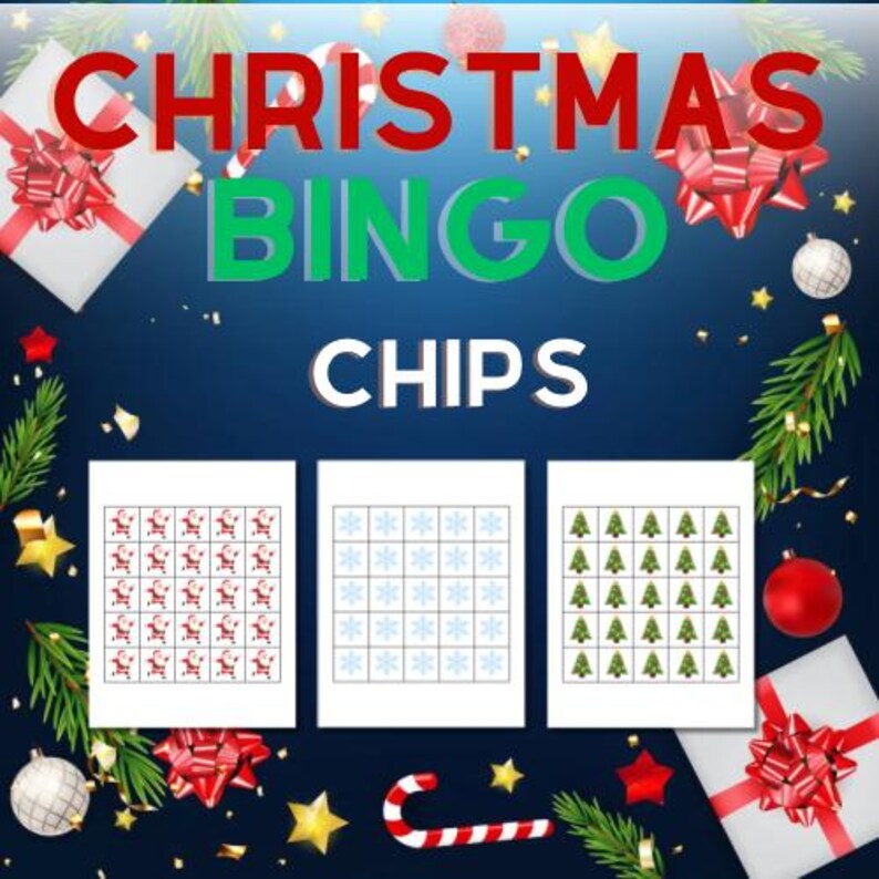 Christmas Bingo Bundle | 50 Printable Cards & 75 Calling Items ...
