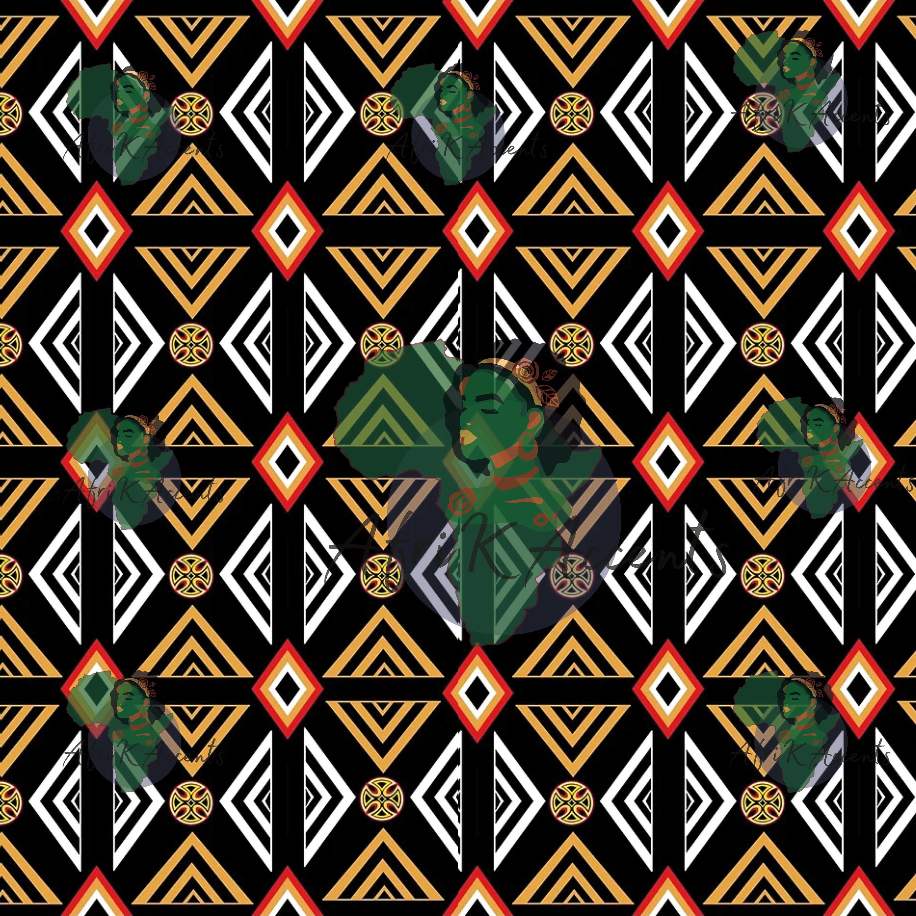 Cameroon Toghu Bamenda - Digital Paper - Etsy