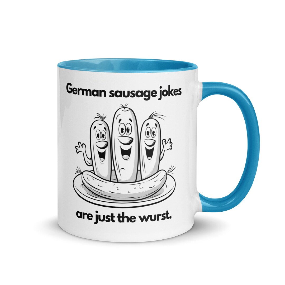 Funny 'wurst' Pun Coffee Mug - German Sausage Joke Gift - Etsy