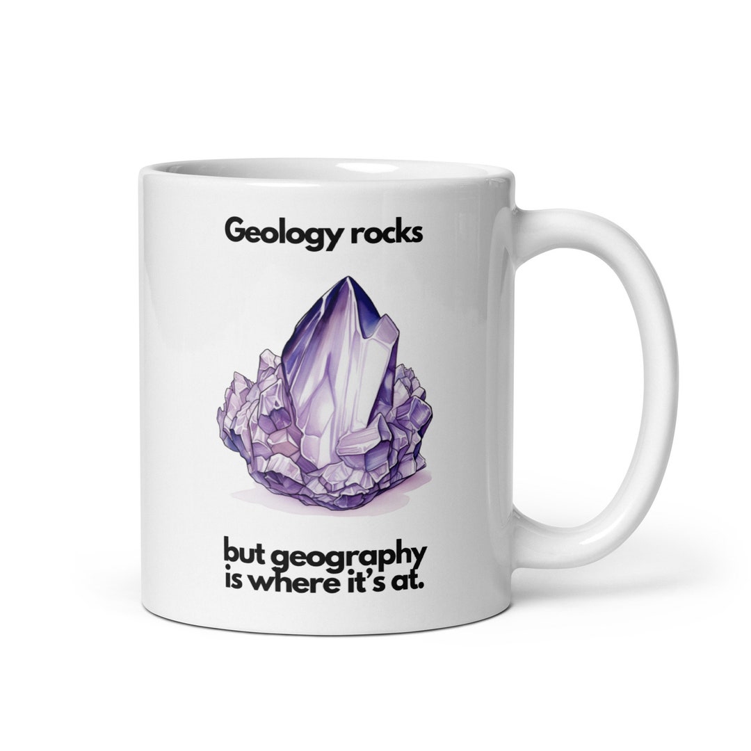 Geology Rocks Pun Coffee Mug: Funny Gift for Coffee Lover - Etsy