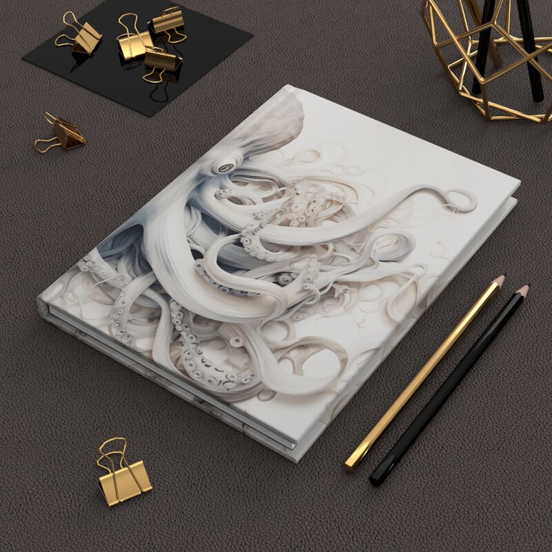 Octopus Notebook - Etsy