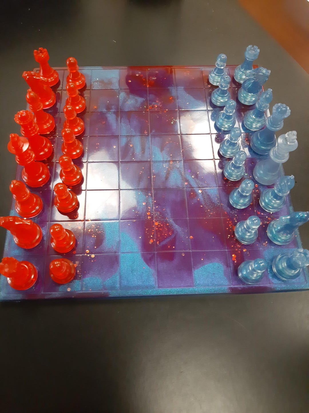 Customized Chess Set - Etsy