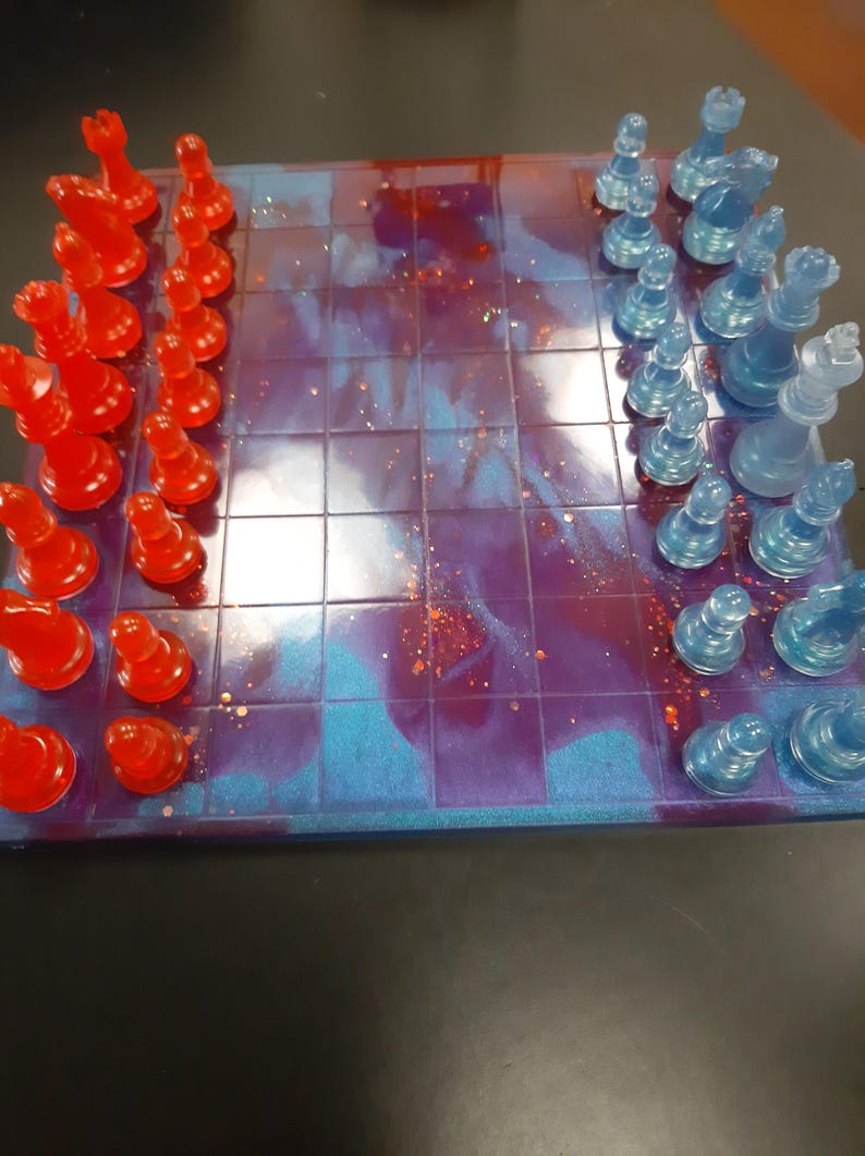 Customized Chess Set - Etsy