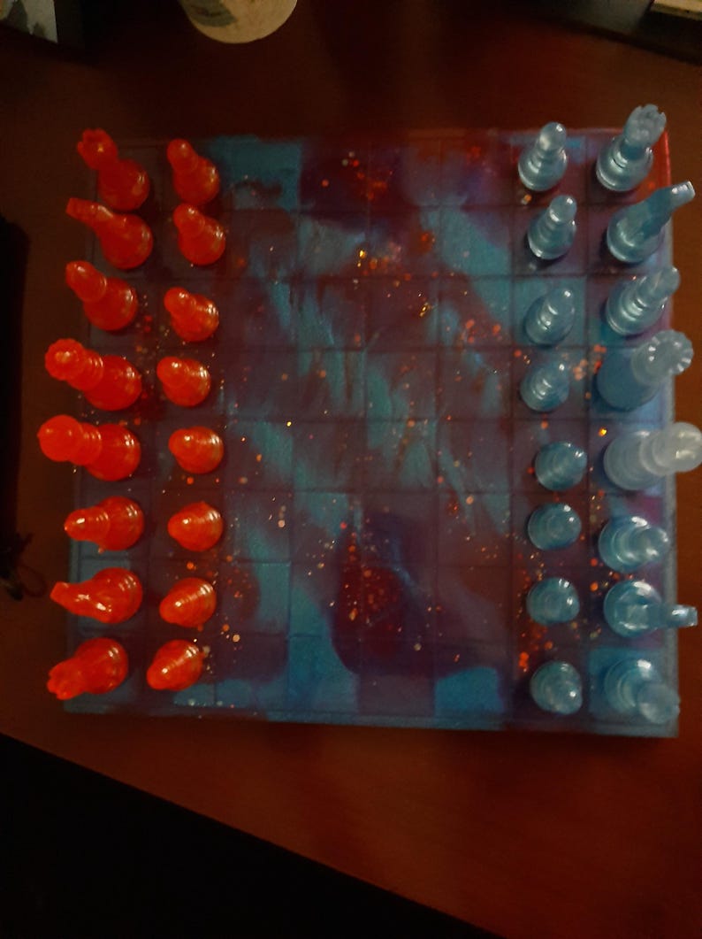 Customized Chess Set - Etsy