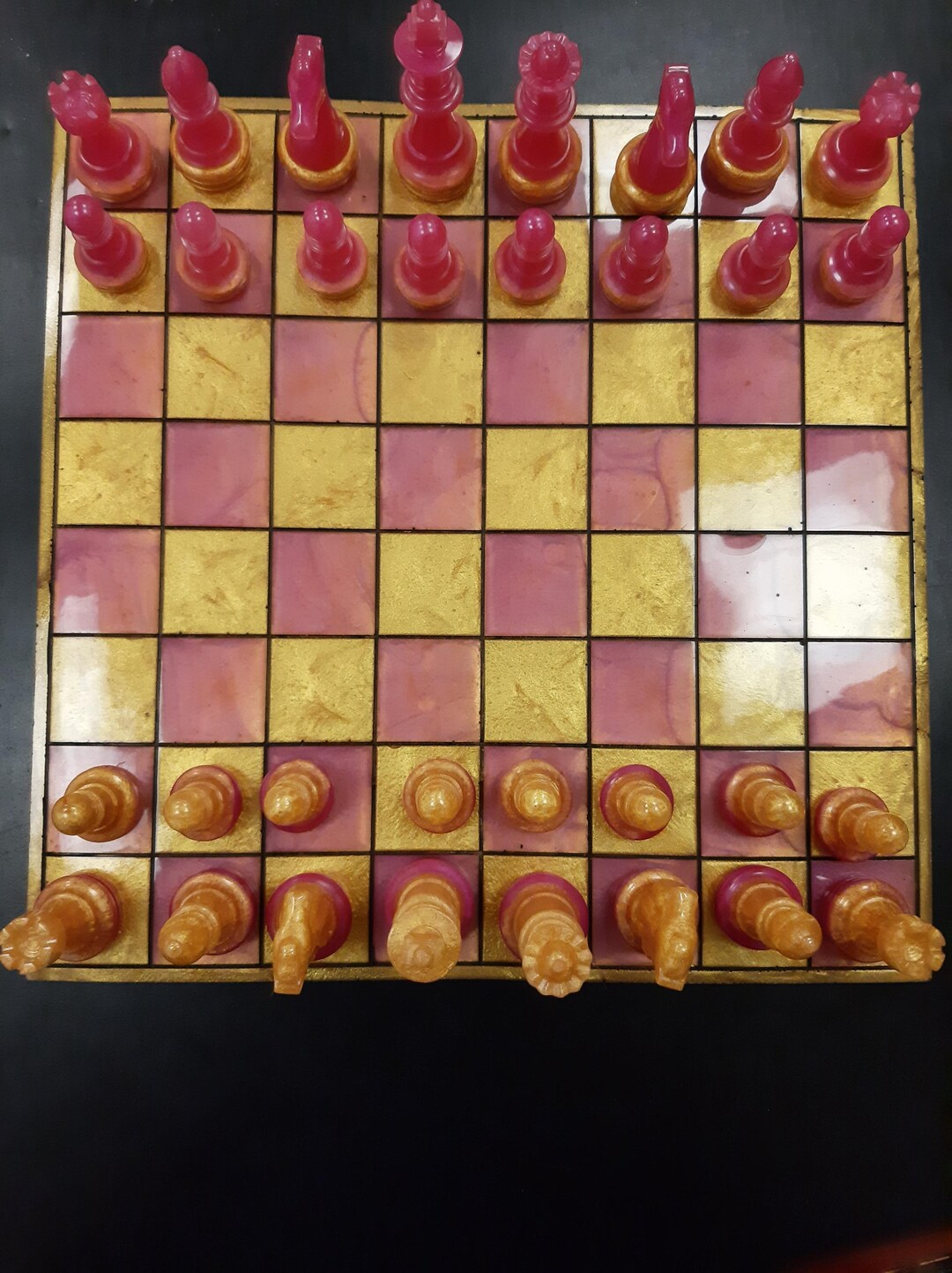 Customized Chess Set - Etsy