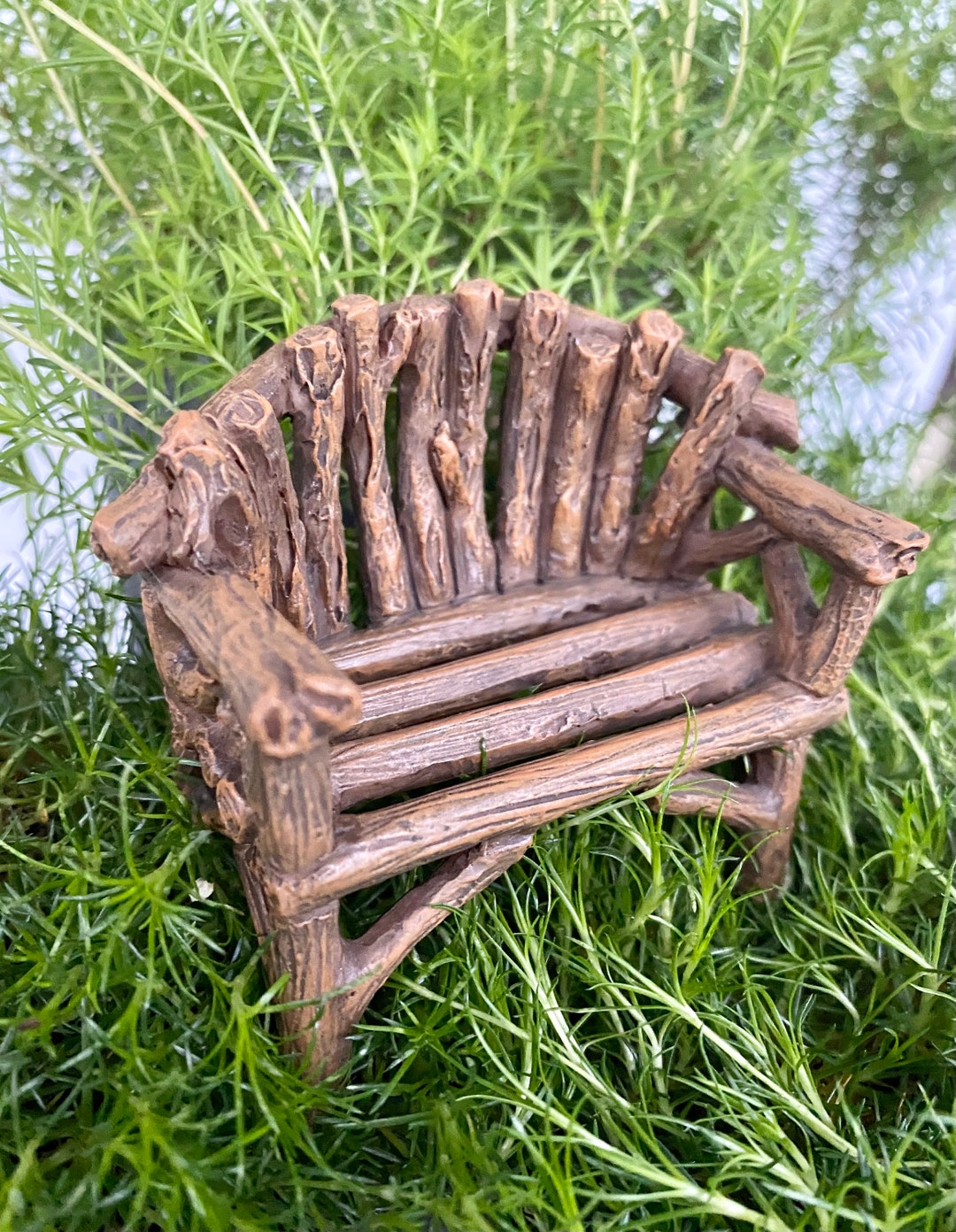 Miniature Fairy Garden Twig Bench Furniture - Etsy