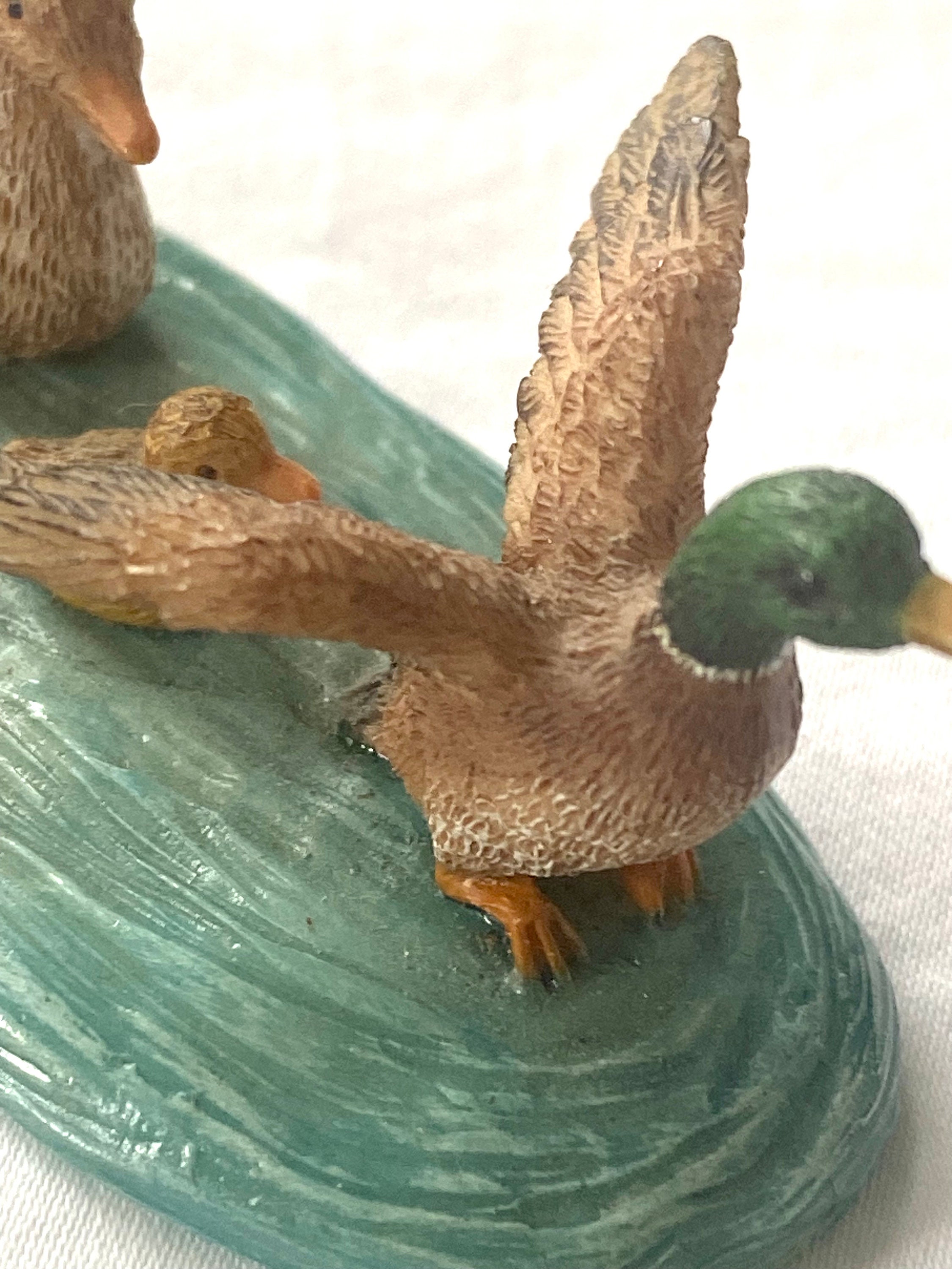 Miniature Mallard Duck Family for Fairy Garden. - Etsy