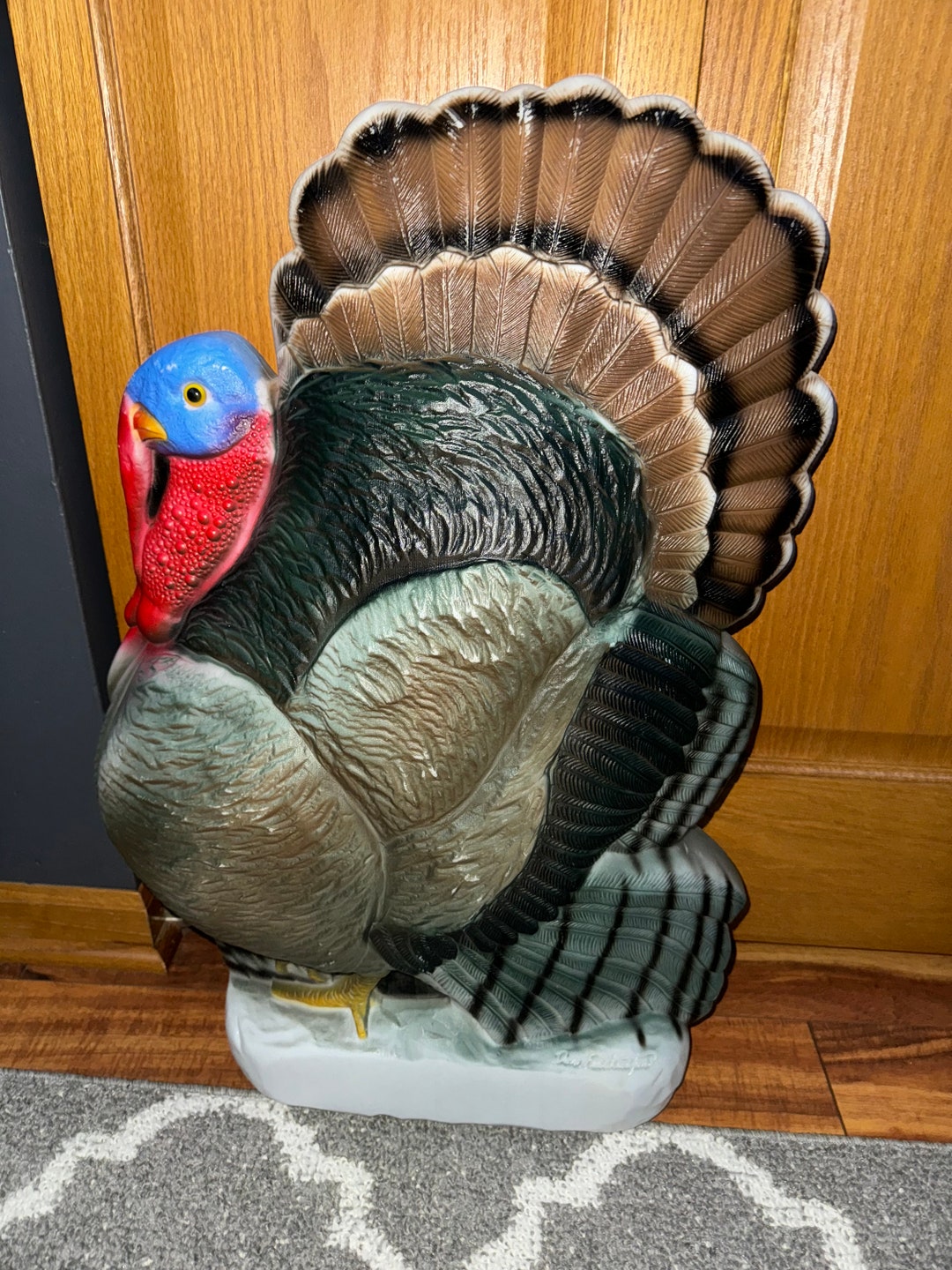 Rare Thanksgiving Turkey Blow Mold Union Products - Etsy