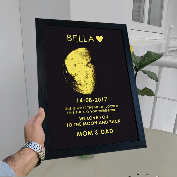 Personalized Moon Phase - Etsy