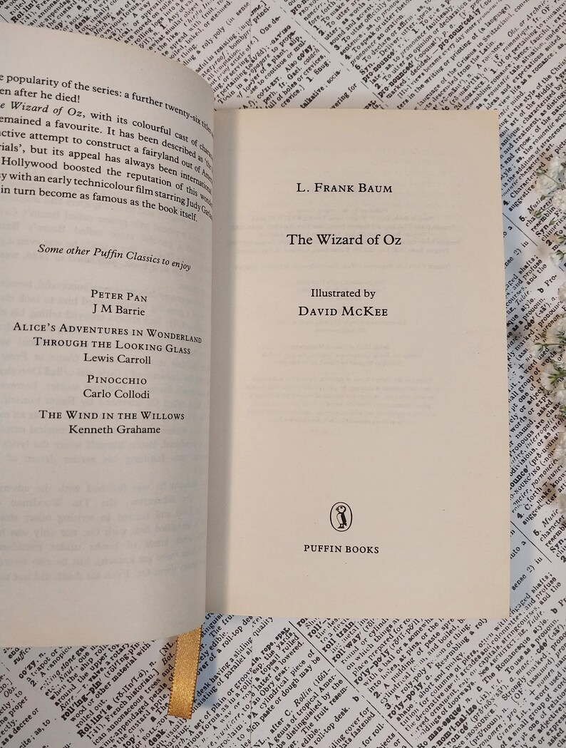 The Wizard of Oz by L. Frank Baum - Etsy