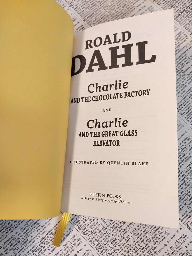 Roald Dahl Book Set Includes Charlie and the Chocolate Factory, Matilda ...