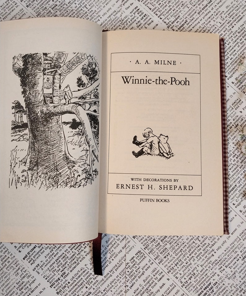 Winnie the Pooh by A.A. Milne - Etsy