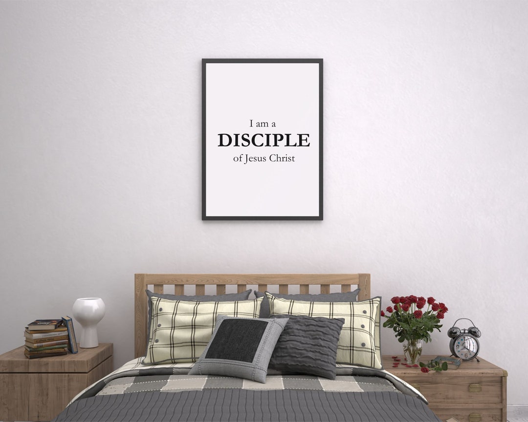 I Am a Disciple of Jesus Christ Poster Digital Download, 2024 Young Men ...