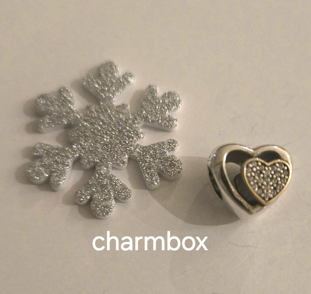Pandora Sterling Silver & 14k Joined Together Hearts CZ Charm - Etsy