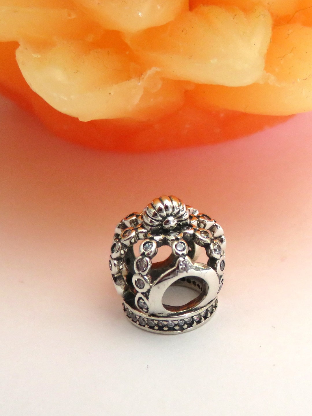 Pandora Sterling Silver Fairytale Crown CZ, Spring 2017 Charm - Etsy