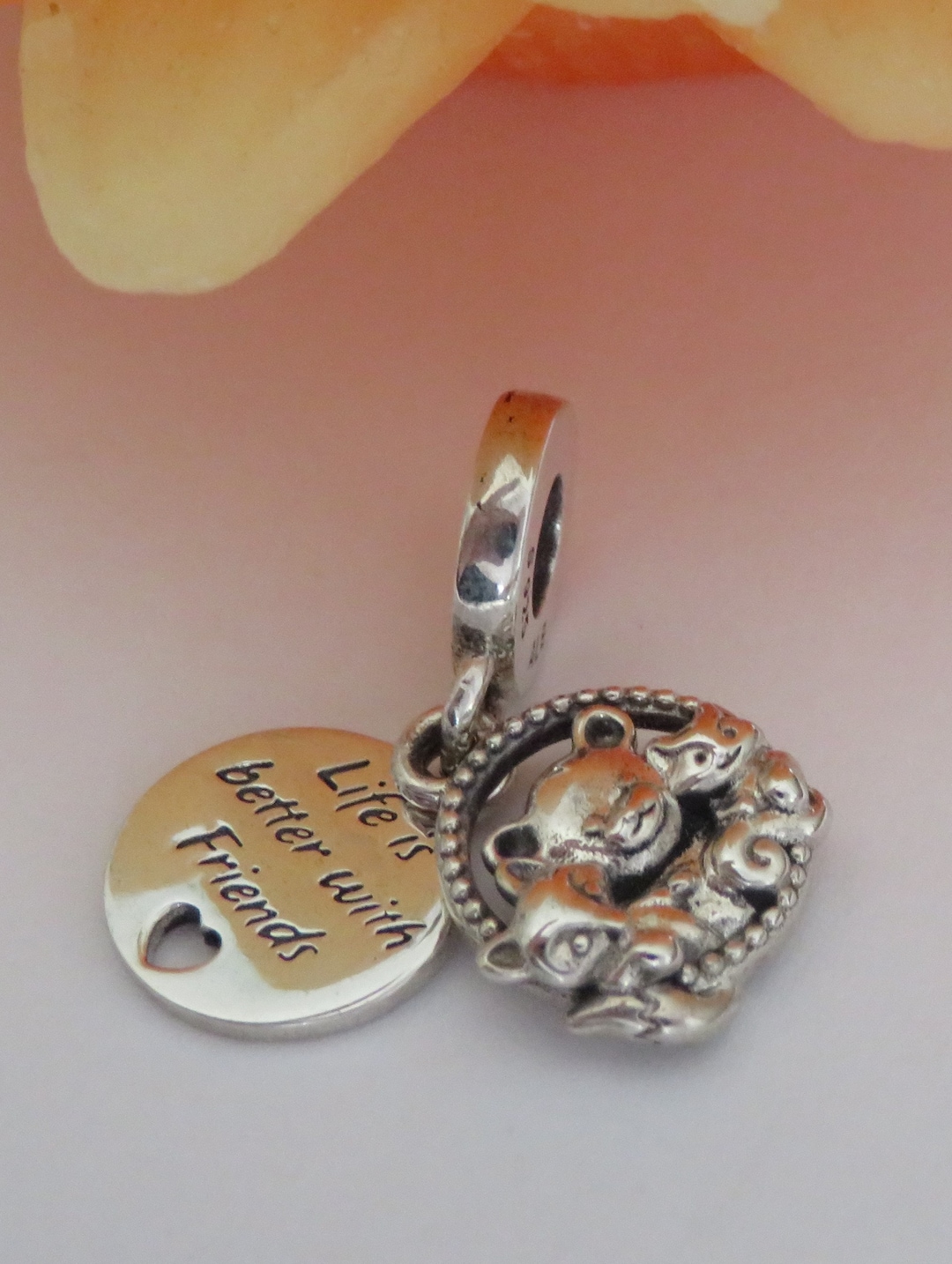 Pandora Sterling Silver Bear Fox & Squirrel, Life is Better With ...
