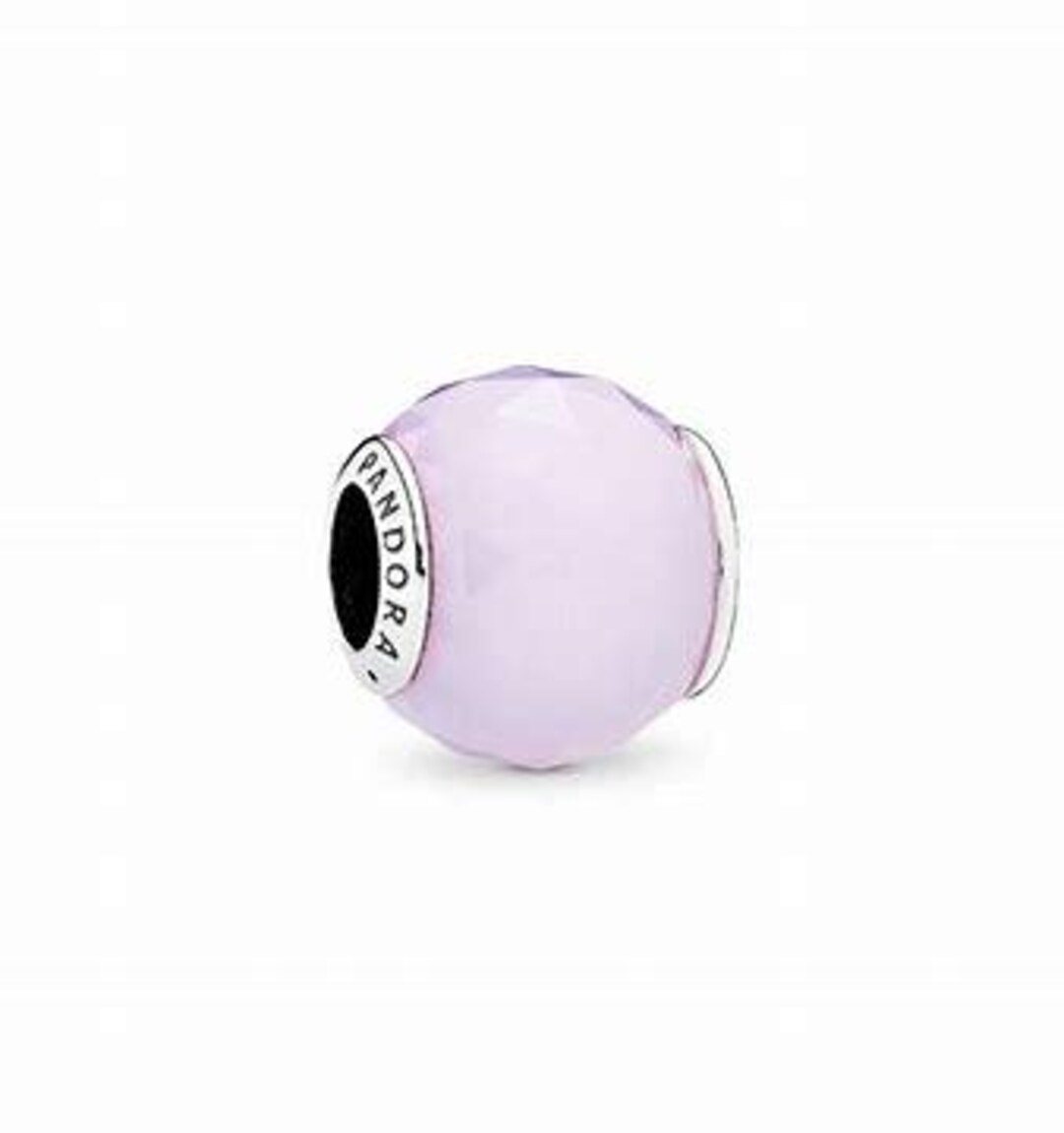 Pandora Sterling Silver Opalescent Pink Geometric Facets Charm - Etsy