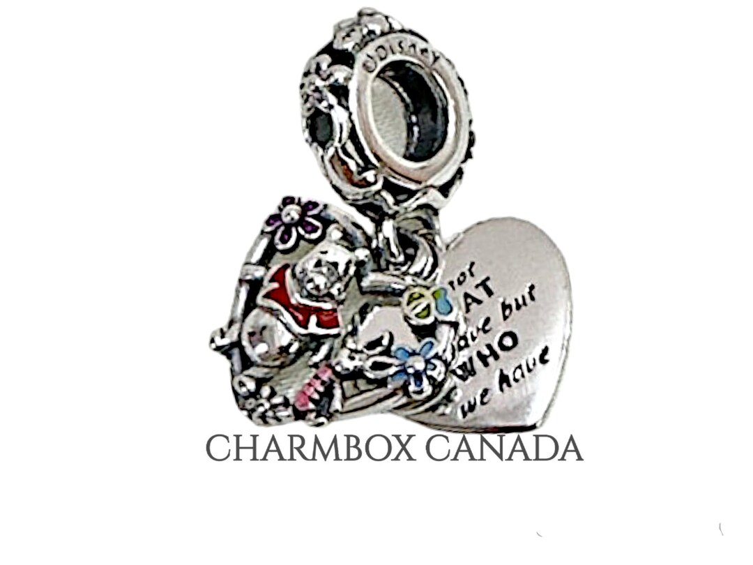 Pandora Sterling Silver Disney Winnie the Pooh & Piglet Double Dangle ...