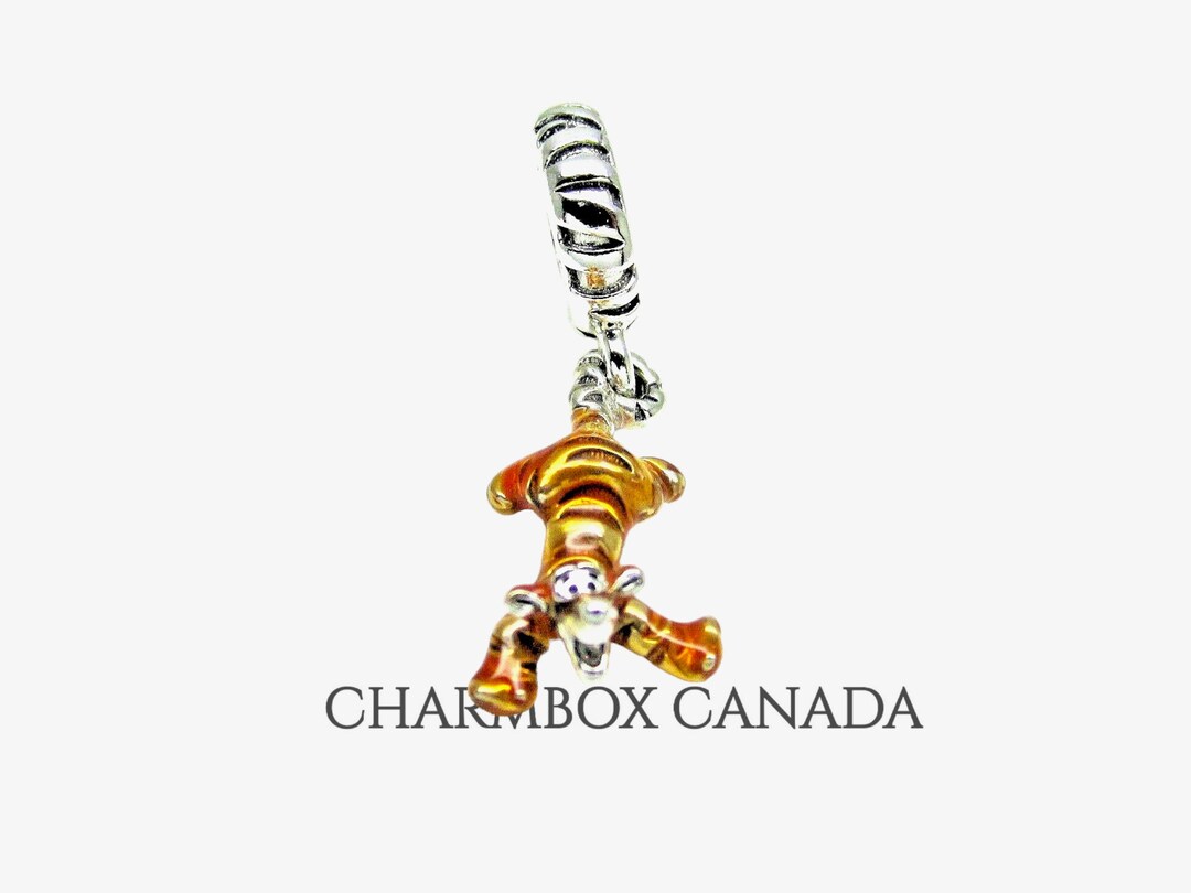Pandora Sterling Silver Disney Winnie the Pooh Tigger Dangle Charm - Etsy