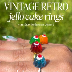 Vintage Retro Jello Cake Ring - Etsy