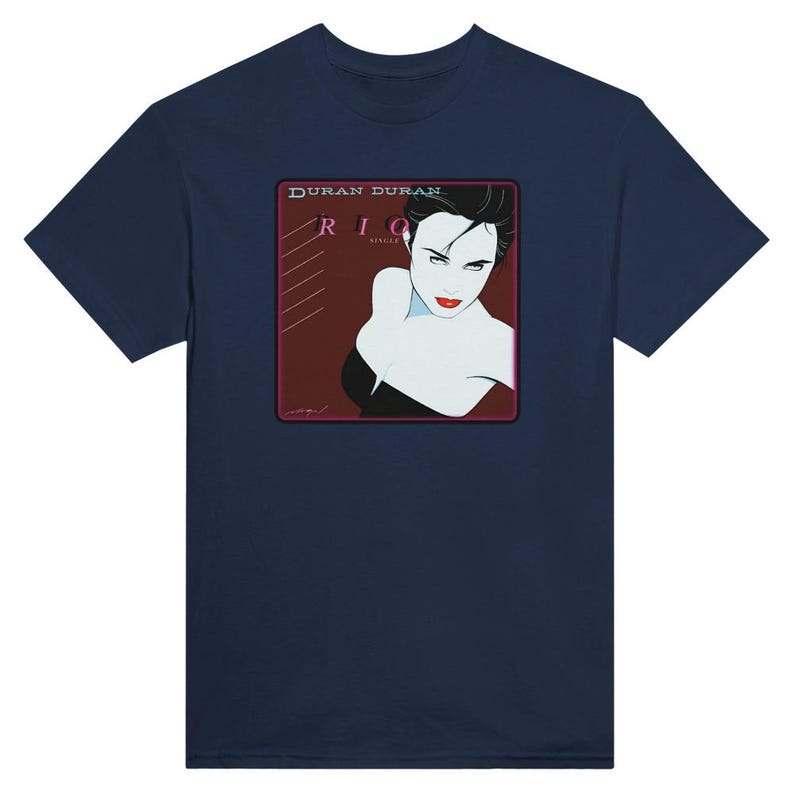 Patrick Nagel Duran Duran Album Design - Nino Ts - Heavyweight Unisex ...