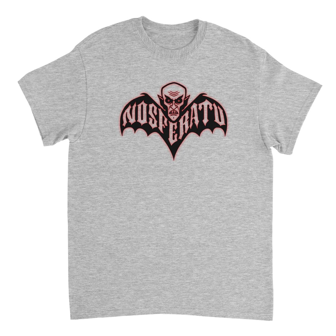Nosferatu Fang Club - Nino Ts - Heavyweight Unisex Crewneck T-shirt ...