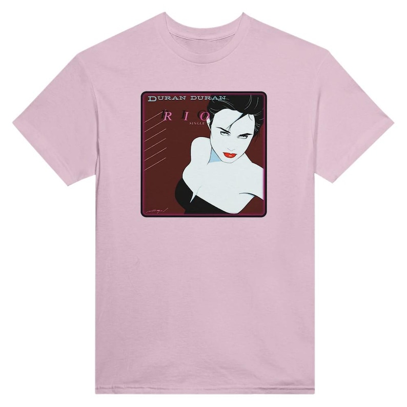 Patrick Nagel Duran Duran Album Design - Nino Ts - Heavyweight Unisex ...