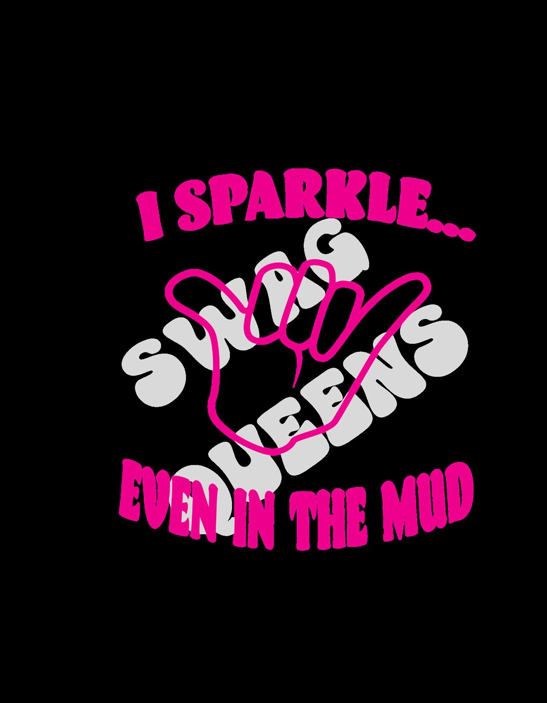 Sparkle Even in the Mud - Etsy